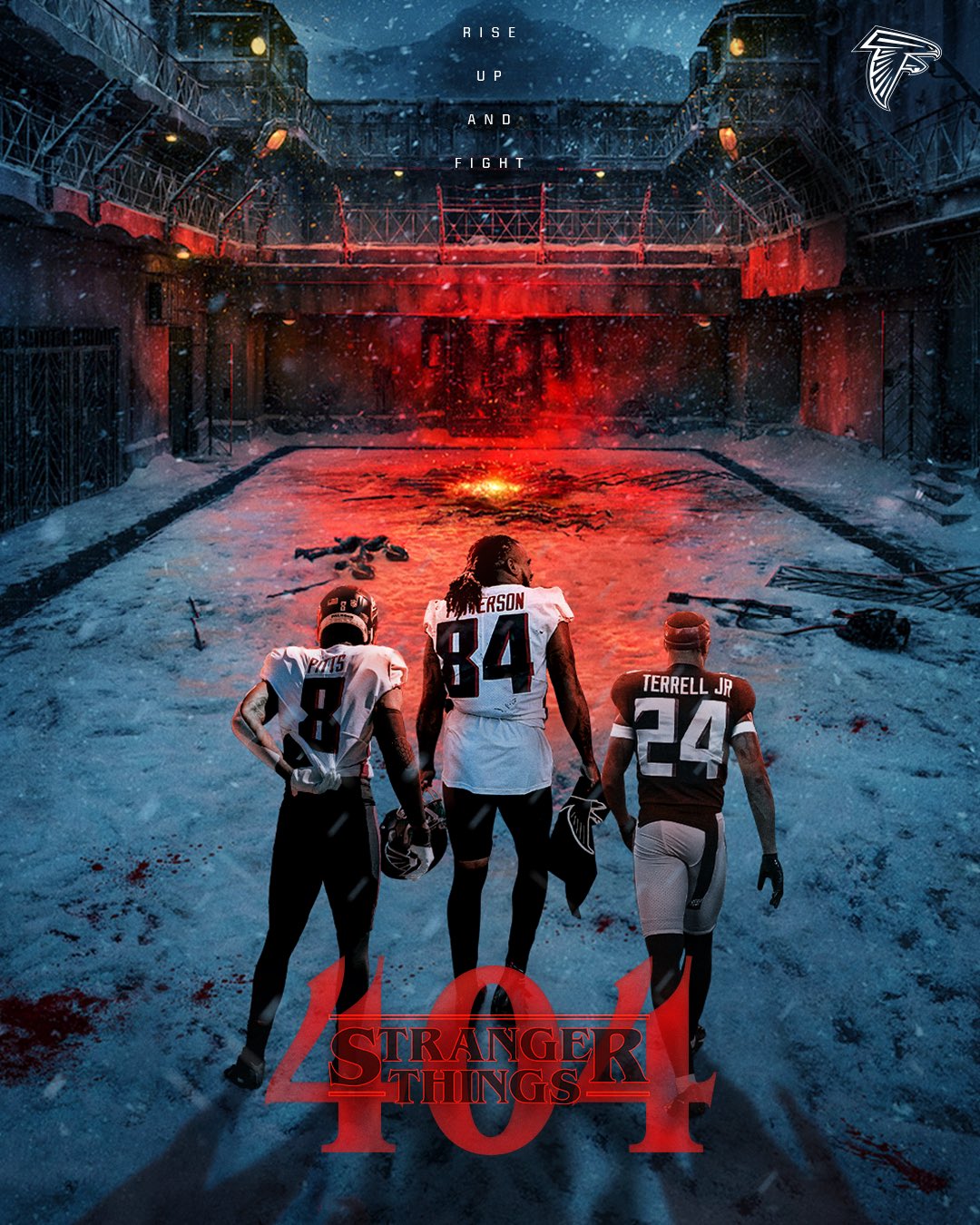 Atlanta Falcons Rise Up Wallpaper