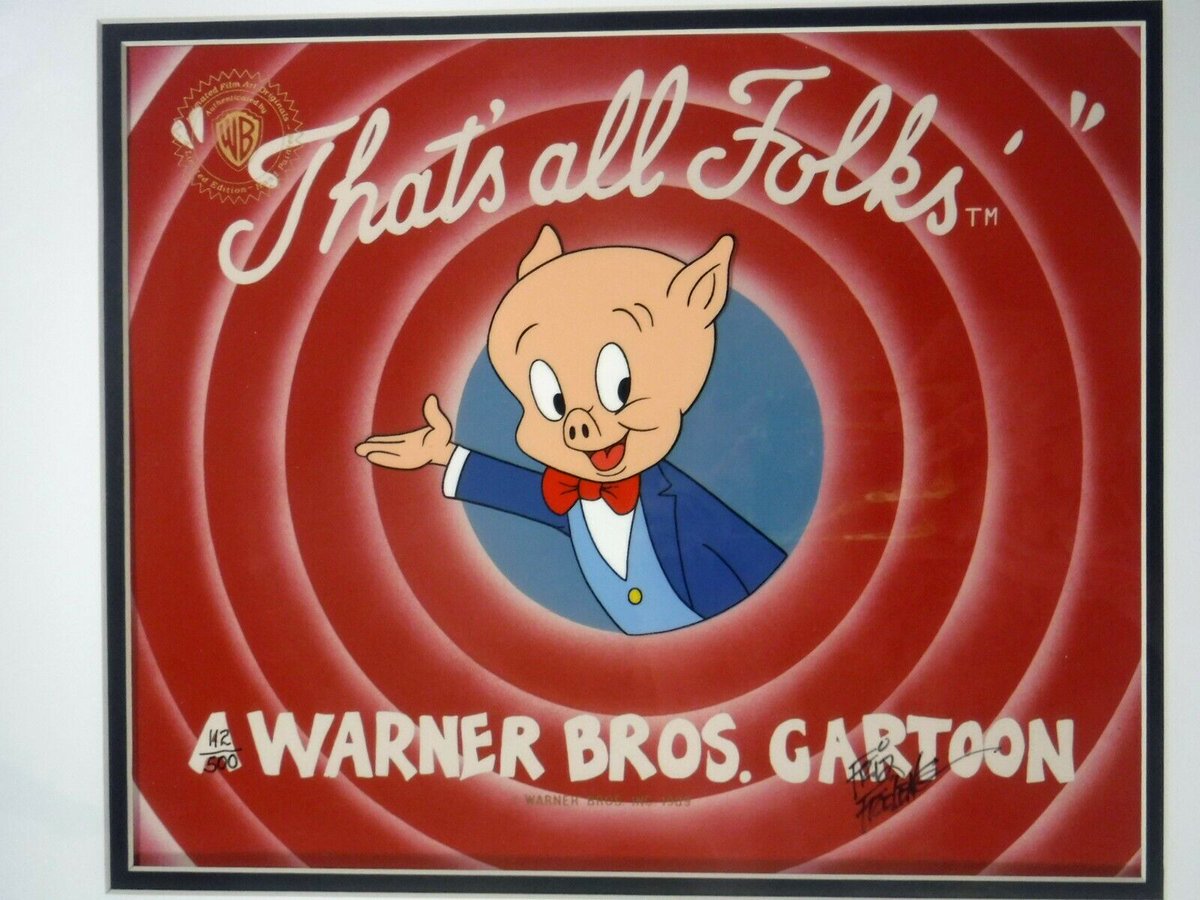 Porky Pig Thats All Folks