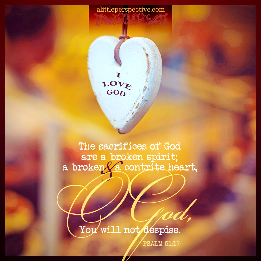 Broken Spirit Contrite Heart