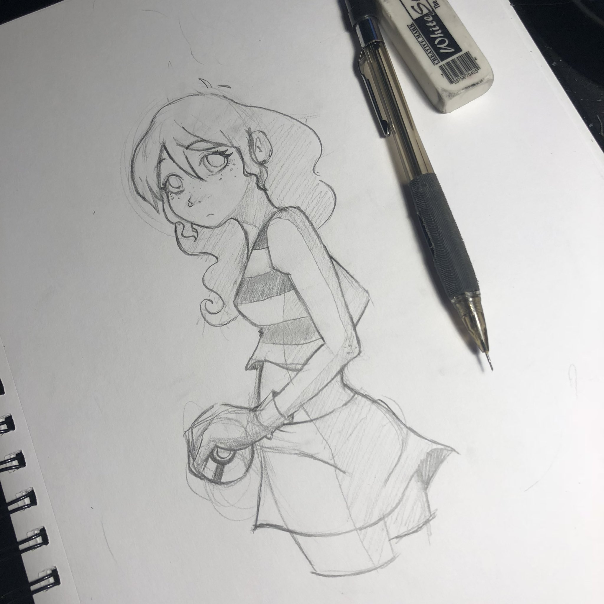Thinking Drawing Anime