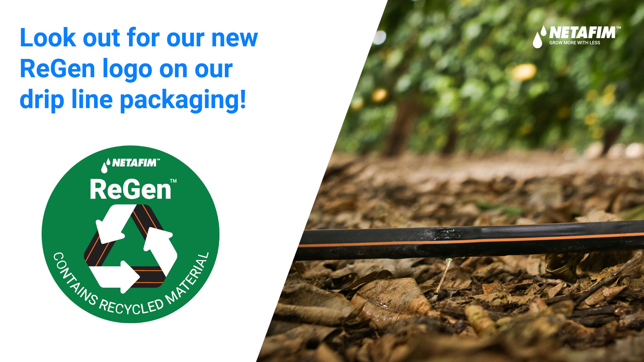 Netafim Logo Toofan Dripline: Reliable Drip Irrigation For Better