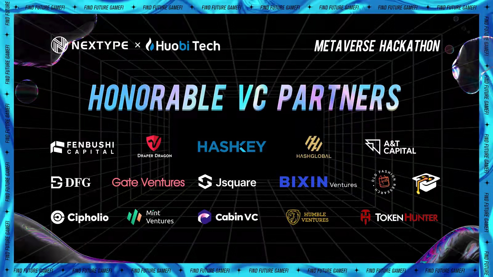 NEXTYPE on Twitter: "🙌Thanks to our HONORABLE VC PARTNERS support NEXTYPE x Huobi Tech Metaverse ...