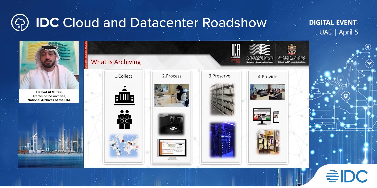 IDC | MEA on Twitter: "#Archiving explained - #collecting #processing #preserving and #providing ...