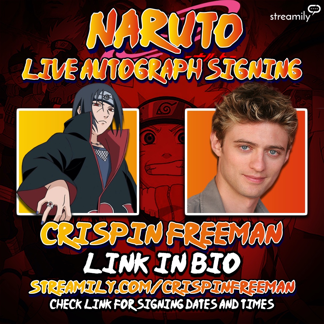 Crispin Freeman Itachi