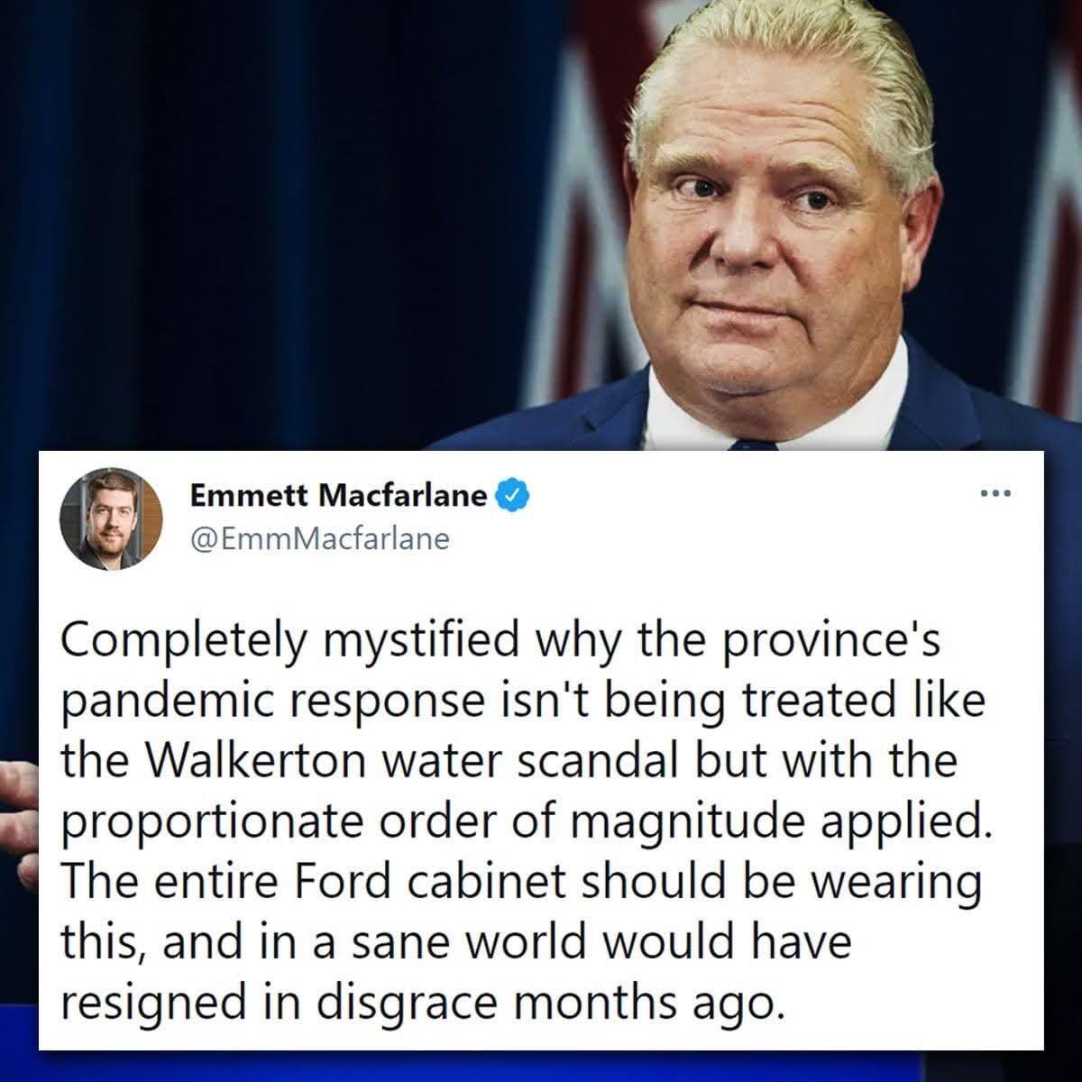 Jean-Marc Leclerc on Twitter: "RT @MJosling53: 👍 Emmett MacFarlane is right about Doug Ford and ...