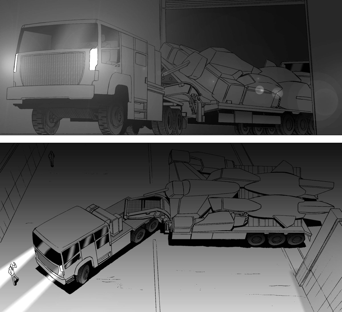 「マクロス二次創作オリジナルまんが『イコノクラスム』https://t.co/akHwftcPNP 10日(日曜)更新予定」スタジオ 十三平米の漫画