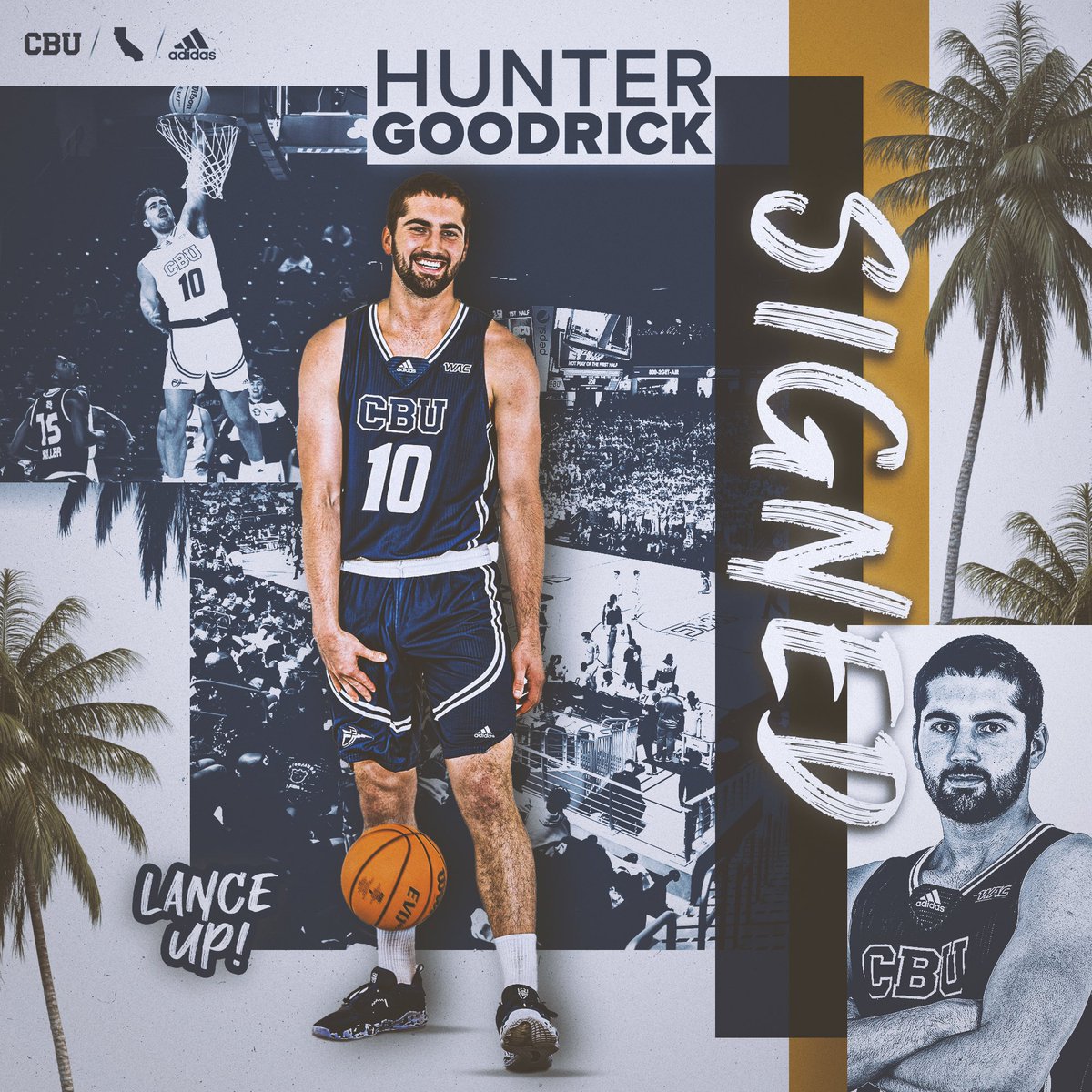 Hunter Goodrick commits to the Cal Baptist Lancers : r/CollegeBasketball