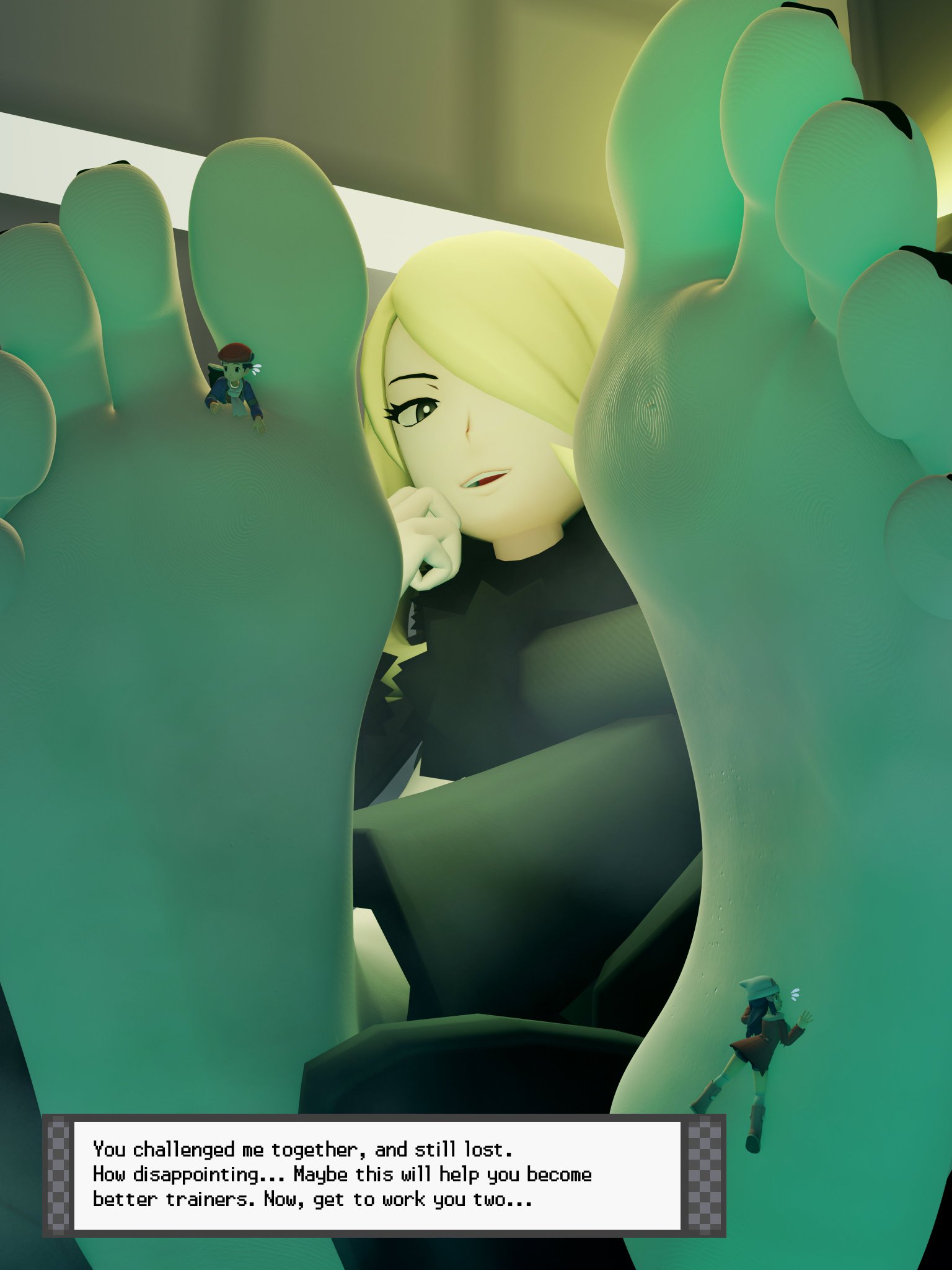 Pokemon Cynthia Feet