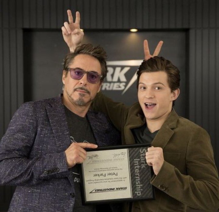 Tony Stark Peter Parker