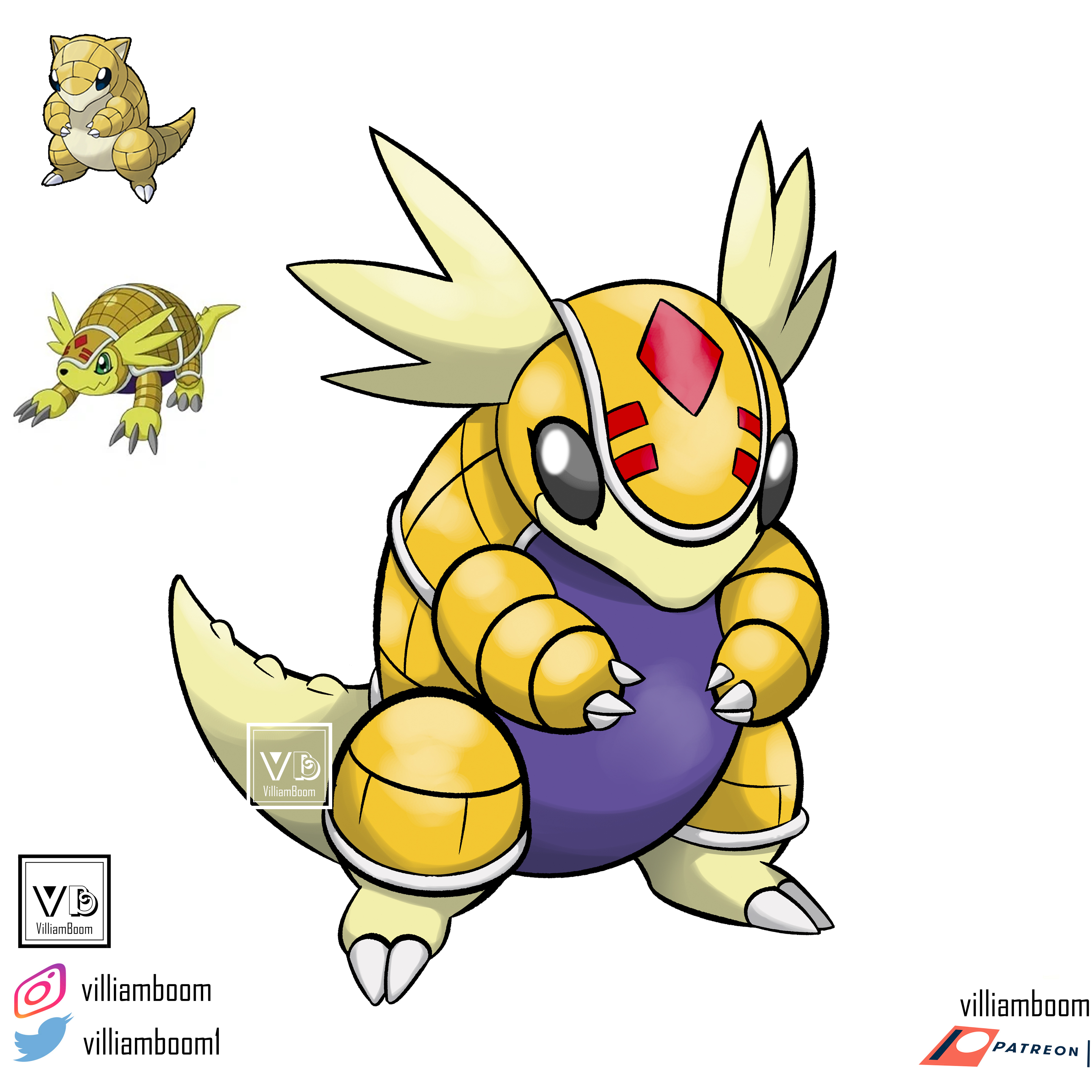 Armadillomon Evolution Line