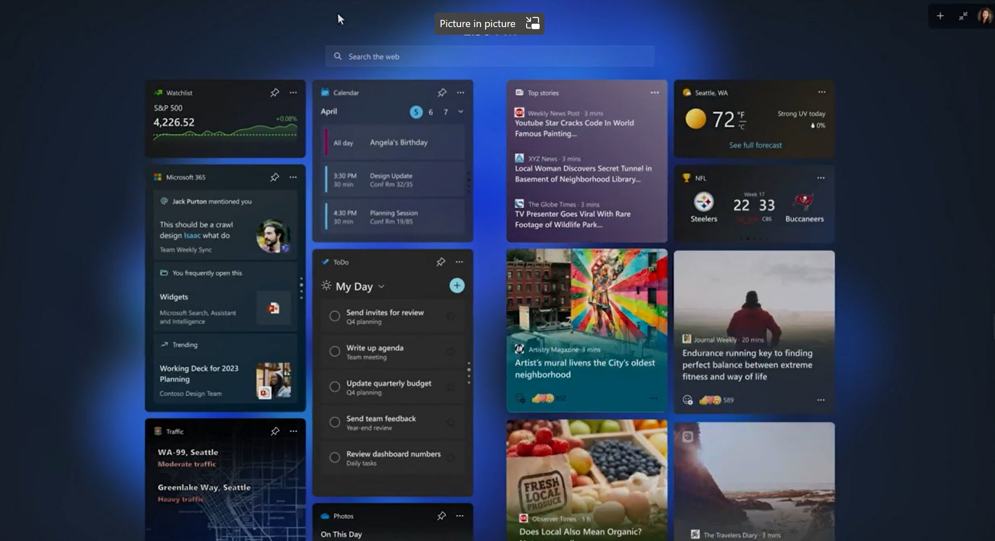 FireCube on Twitter: "Fullscreen widgets shown for the SECOND time. Let's see if it actually ...