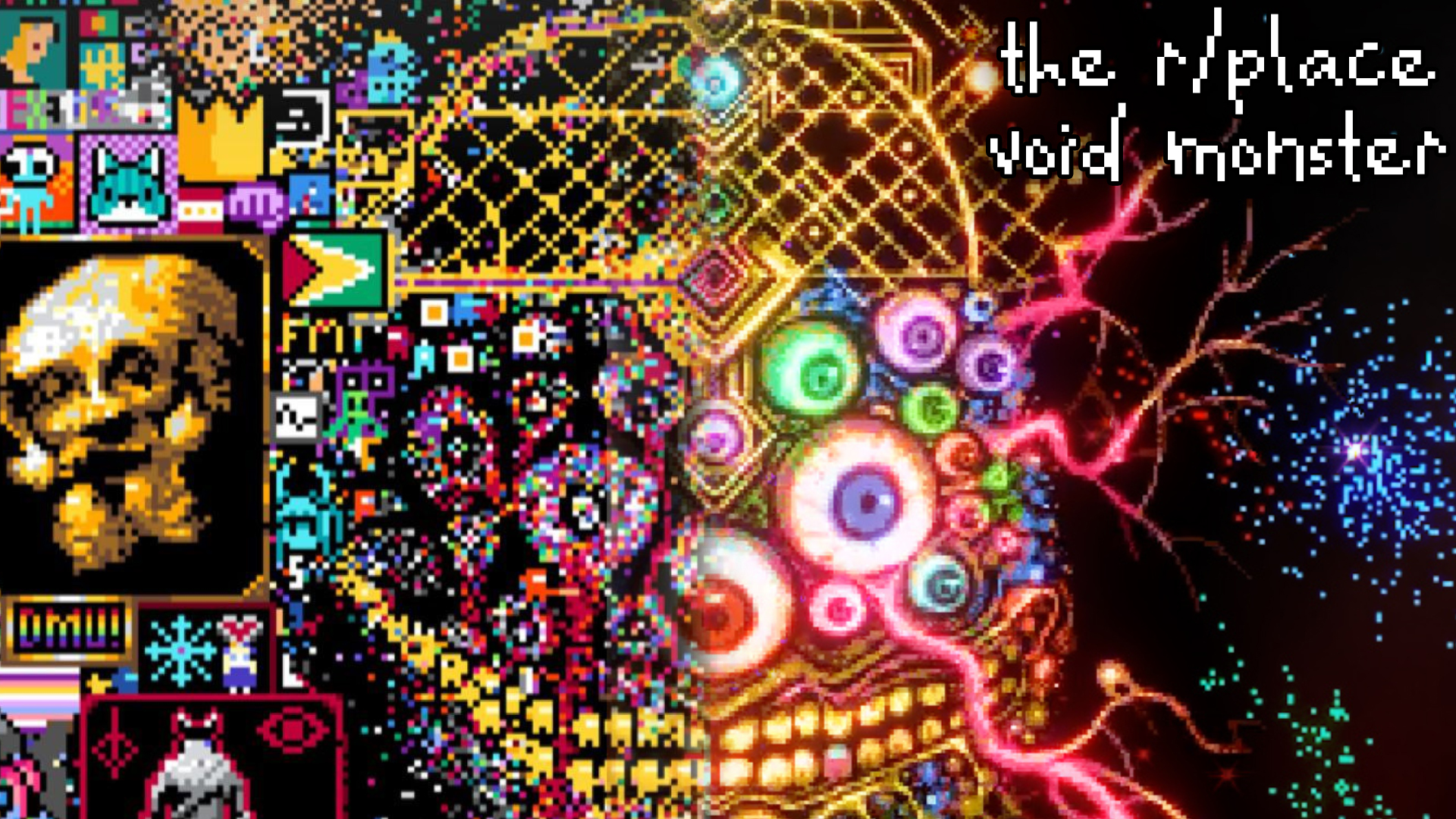 Lumpy on Twitter: "the r/place void monster https://t.co/tpvonBU3NM https://t.co/8s3FC1ntMx ...