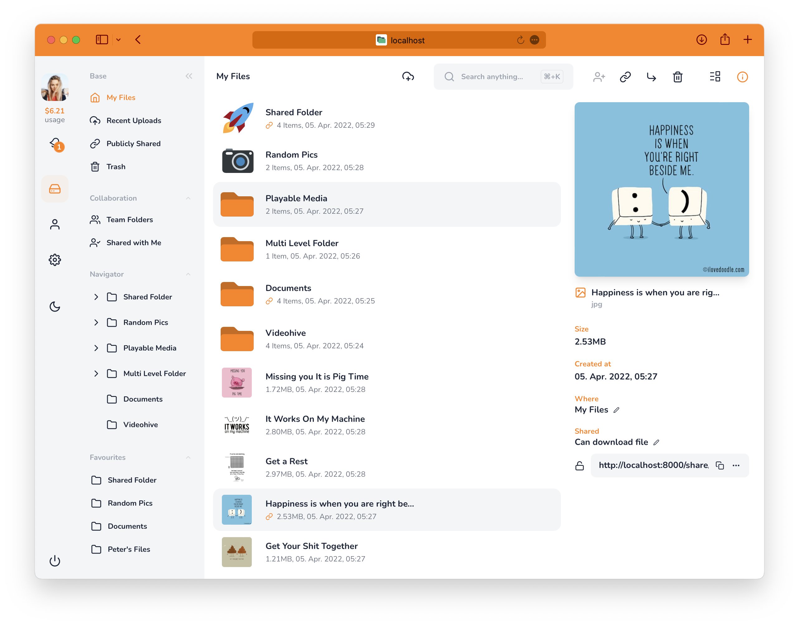 VueFileManager on Twitter: "An overview of the second version of our self-hosted cloud file ...