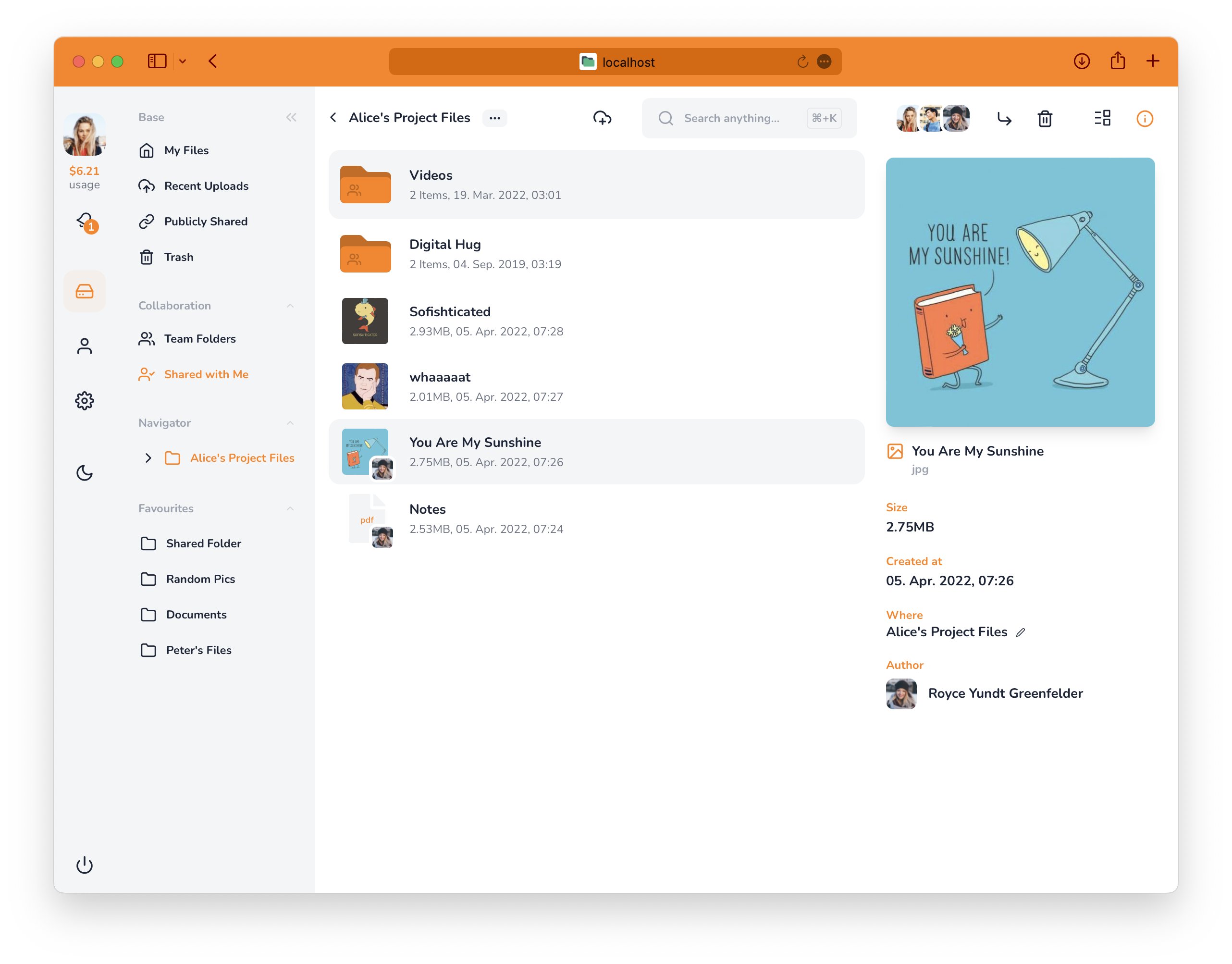 VueFileManager on Twitter: "An overview of the second version of our self-hosted cloud file ...