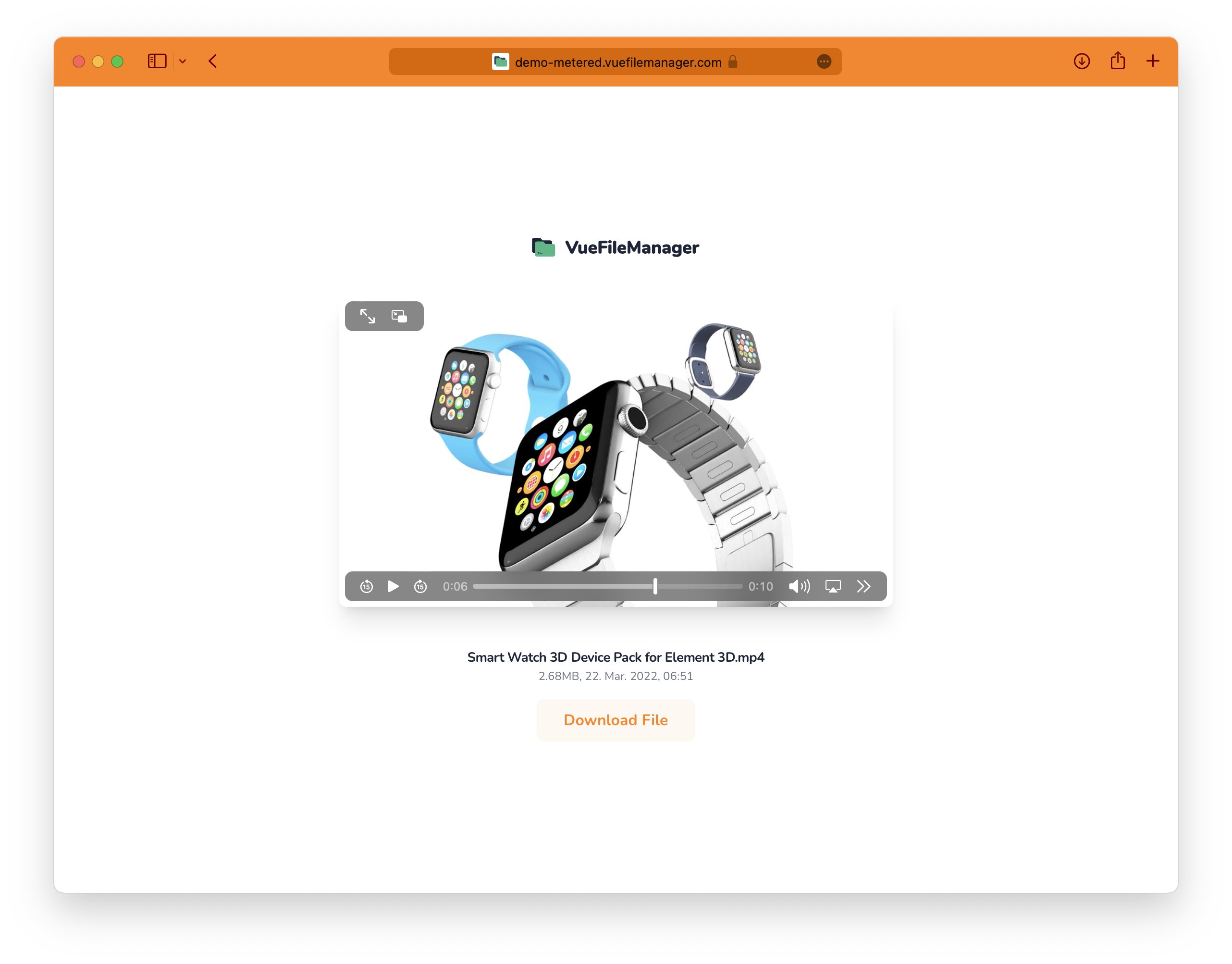 VueFileManager on Twitter: "An overview of the second version of our self-hosted cloud file ...