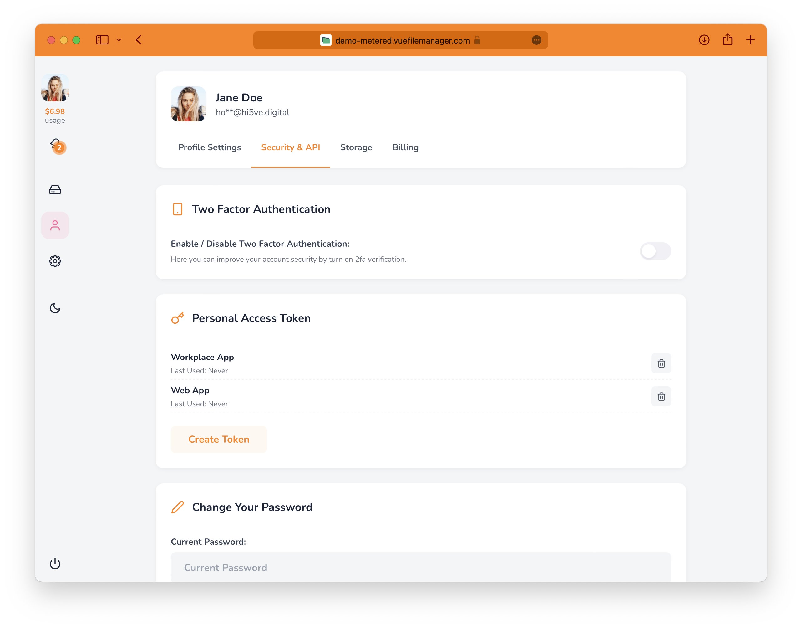 VueFileManager on Twitter: "An overview of the second version of our self-hosted cloud file ...