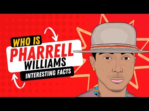 Pharrell Hat Happy Cartoon
