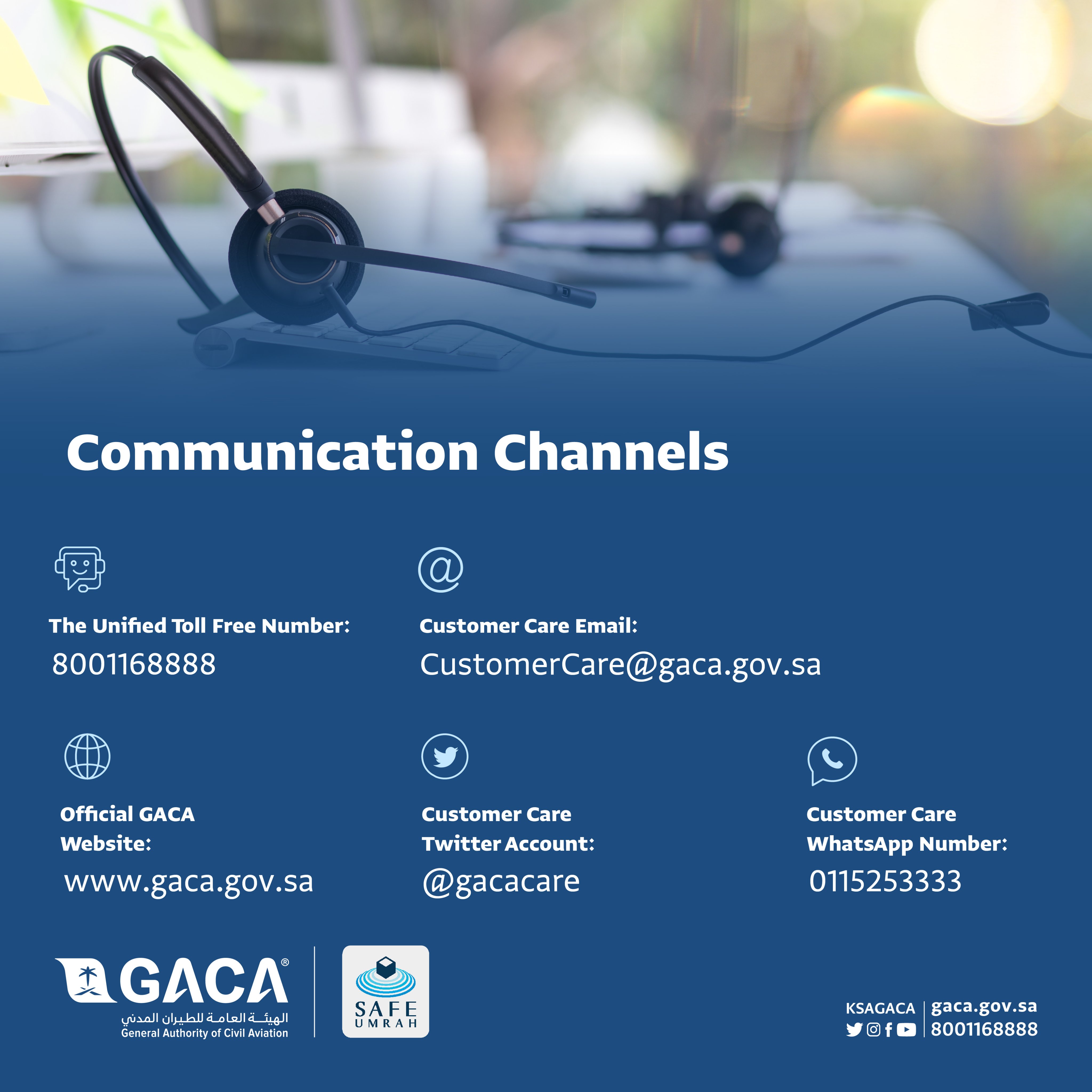 العناية بالمسافرين (@GACACare) / Twitter