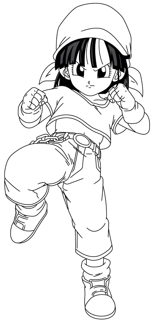 Dbz Pan Coloring Pages