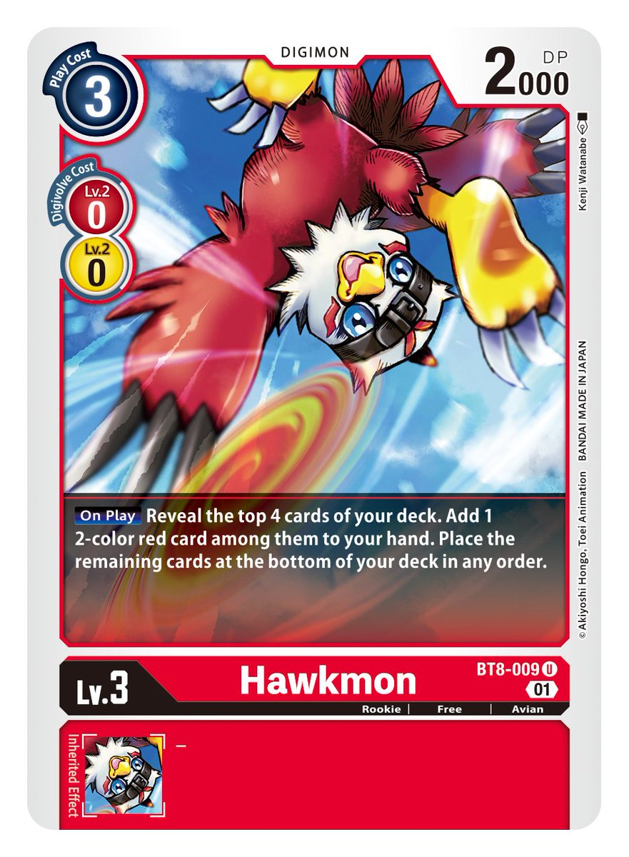 Official Digimon Card Game English Version on Twitter: "[Booster -New Awakening- [BT08] Card ...