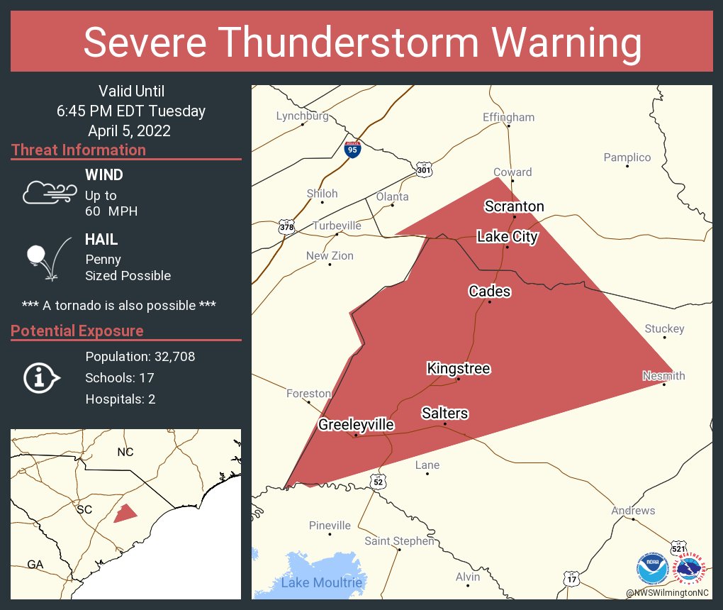 Nws Severe Tstorm On Twitter Severe Thunderstorm Warning Including