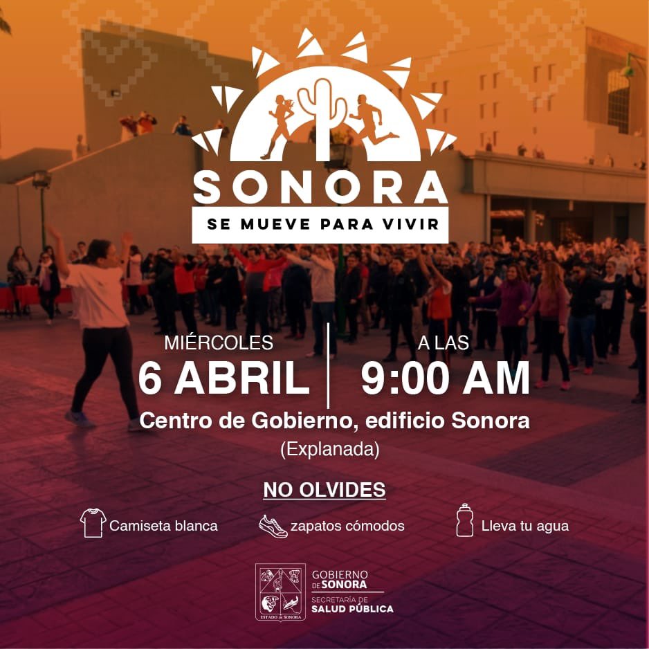 Salud Sonora On Twitter 💪🏻como Parte Del Día Mundial De La Actividad