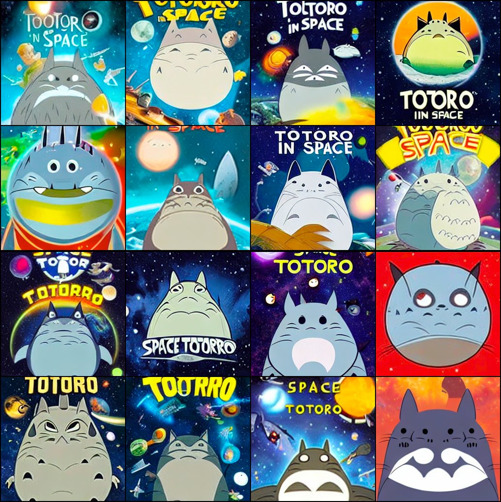 hardmaru on Twitter: "Space Totoro https://t.co/GfiJI4Blsm" / Twitter