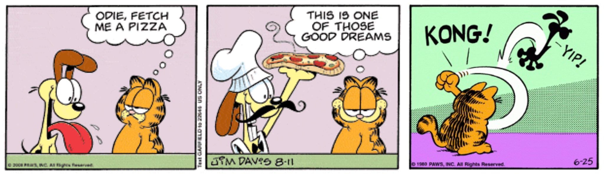 Garfield And Odie Comics