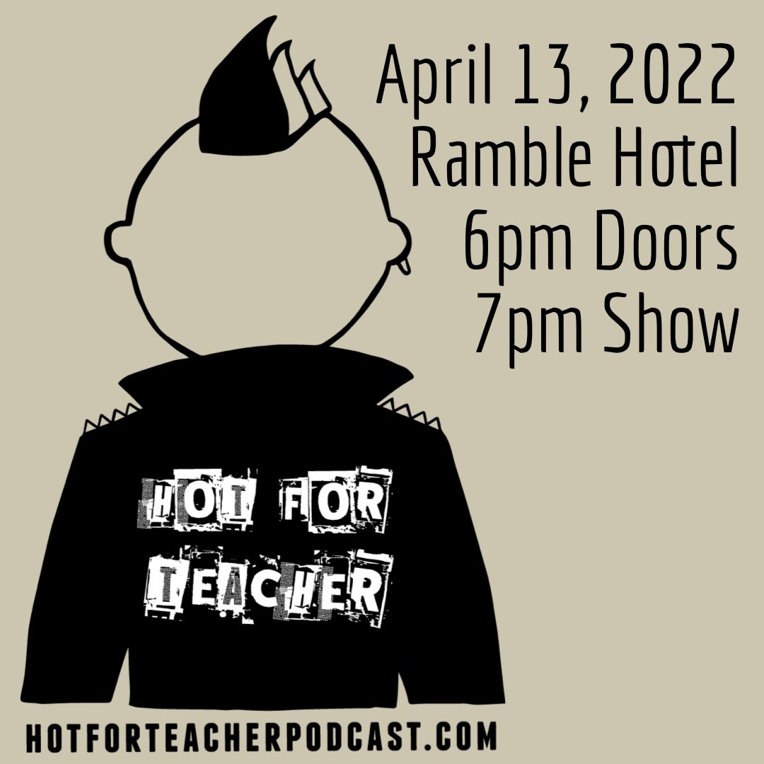Noah Geisel on Twitter: "ONLY 10 TICKETS LEFT FOR @H4Tpodcast show next Wednesday night!!! I’m ...