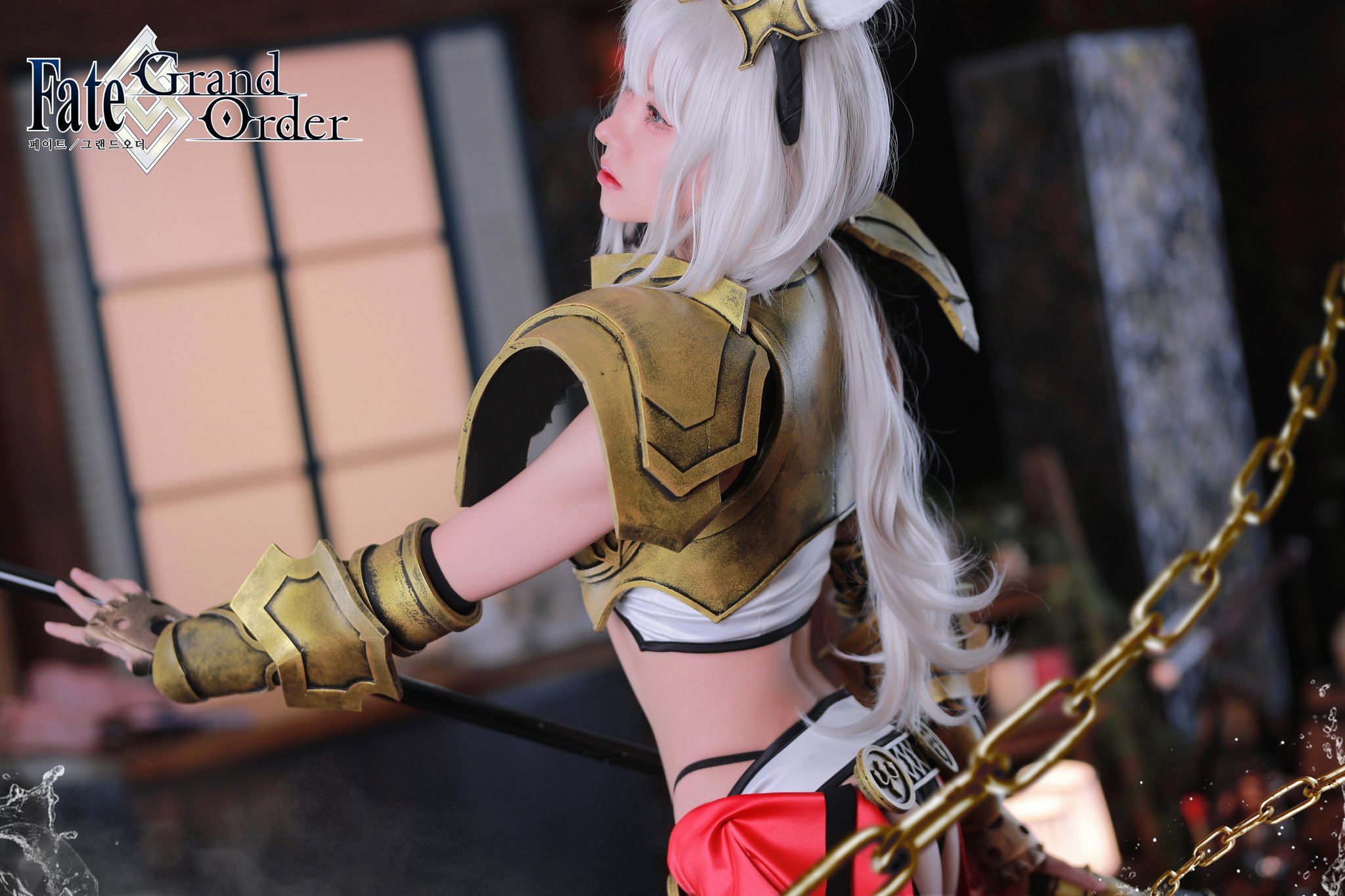 나리땽 Nari on Twitter: "「나는 어엿한, 불사신의 신령 카이니스님이시다」 @rzcos #FGO #カイニス #Caenis #카이니스 #cos #fate # ...