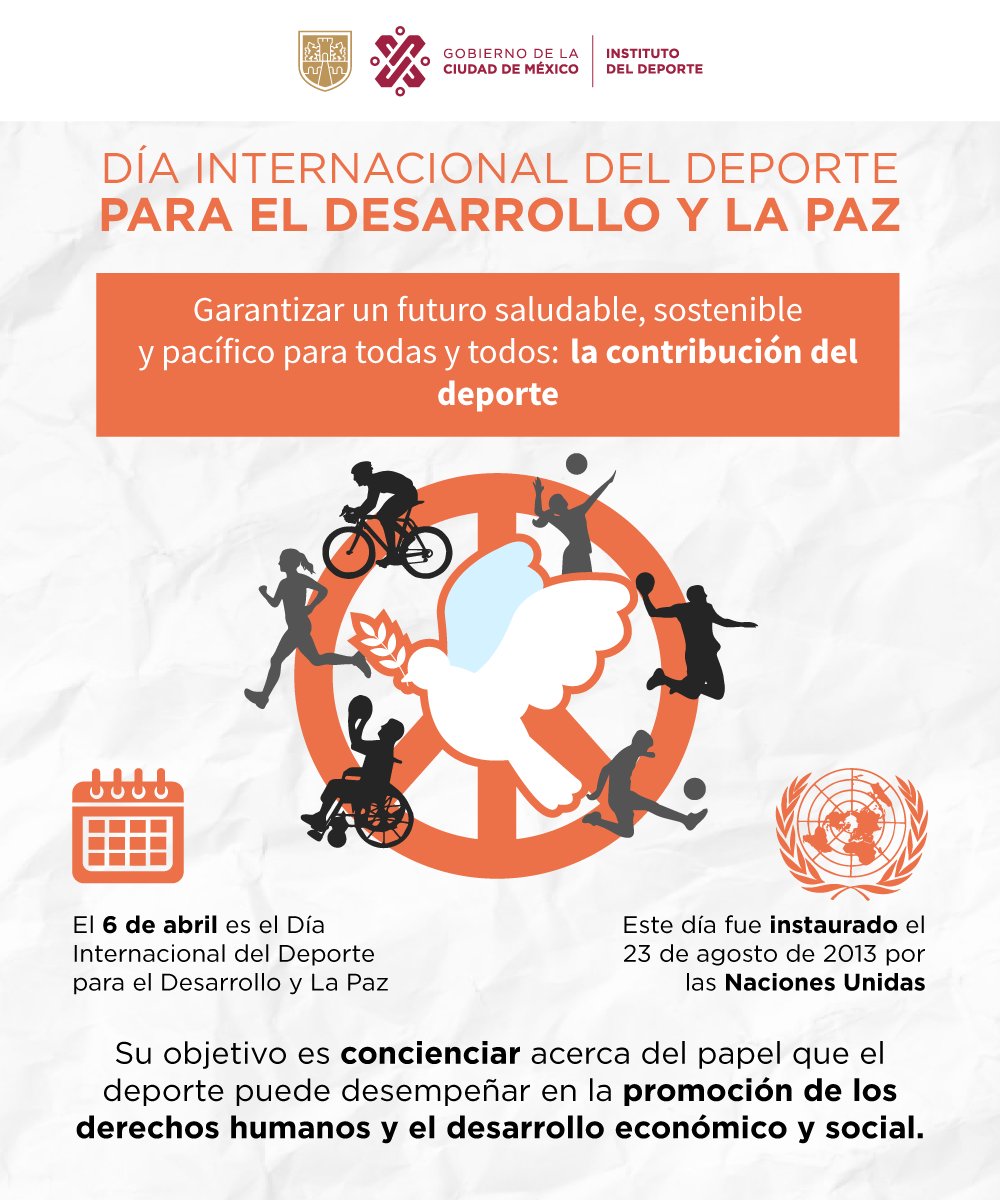 Instituto del Deporte de la Ciudad de México on Twitter: "¡Hoy es el ...