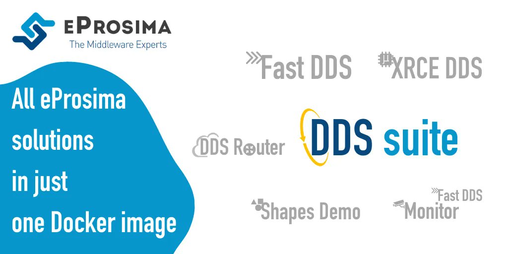 eProsima on Twitter: "🔄 DDS Suite is the easiest way to access all eProsima’s #DDS solutions ...