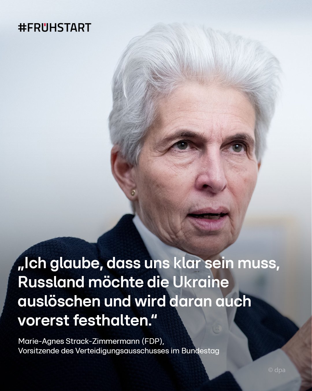 RTL on Twitter: "Marie-Agnes Strack-Zimmermann (FDP) warnt vor der Hoffnung, dass der Krieg in ...