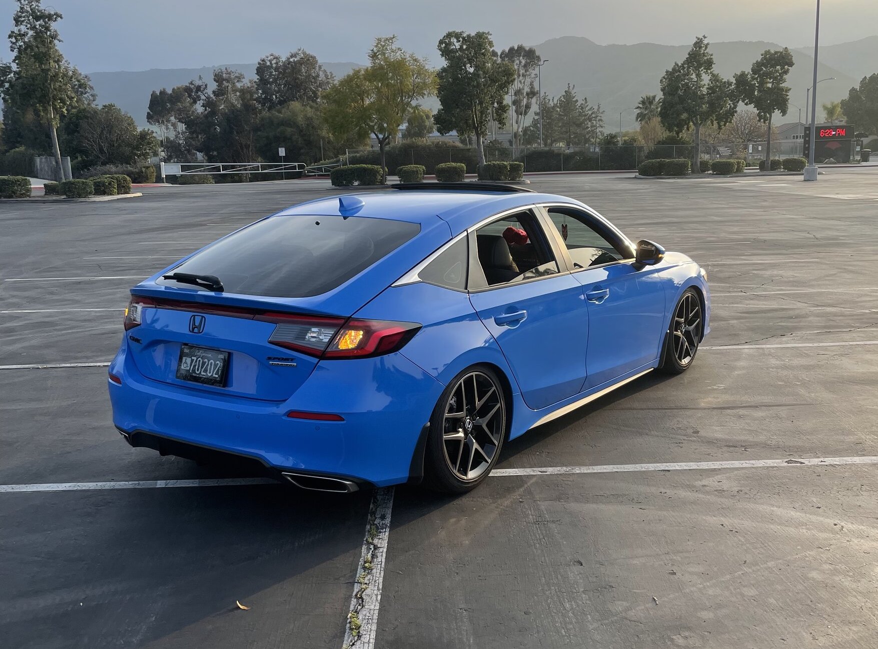 Lowered Honda Civic Hatchback