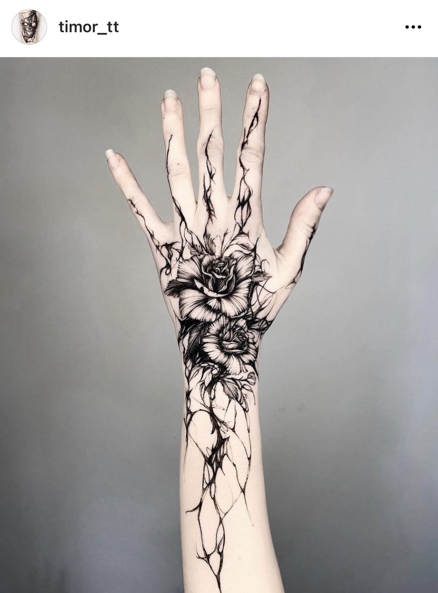 Plur Hands Tattoo