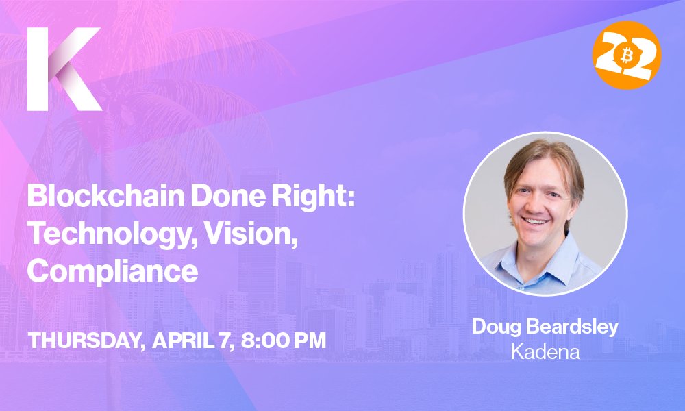 Kadena on Twitter: "Doug Beardsley @BlockchainDoug is Kadena's Director of Engineering. He has ...