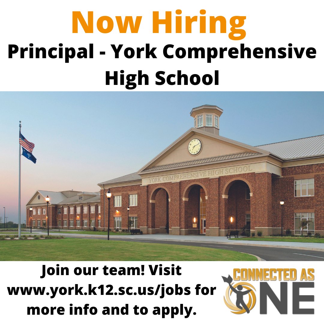 York Comprehensive High School Logo York Prep Closed Beginning 3/16/20