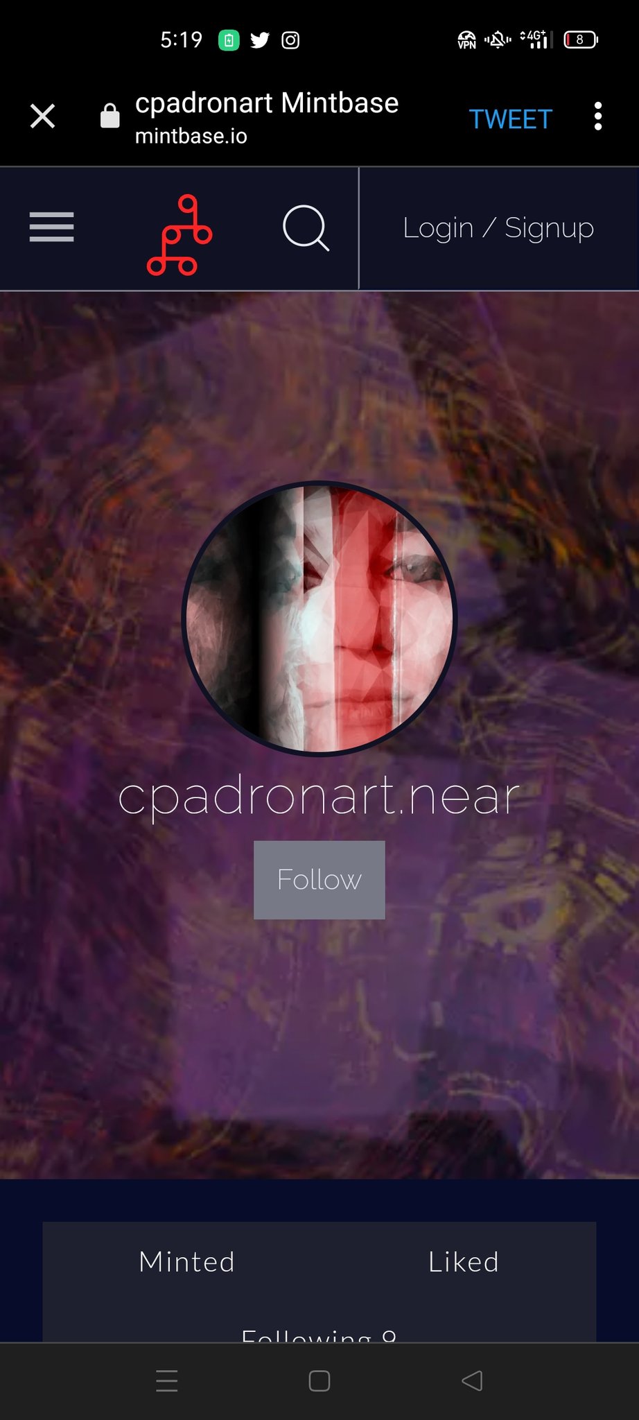 ☾ℓαυ∂ια ᕵα∂я๏ɳ on Twitter: "My art available on @mintbase Digital Art👇🏻 https://t.co/rGy73pGgIs ...