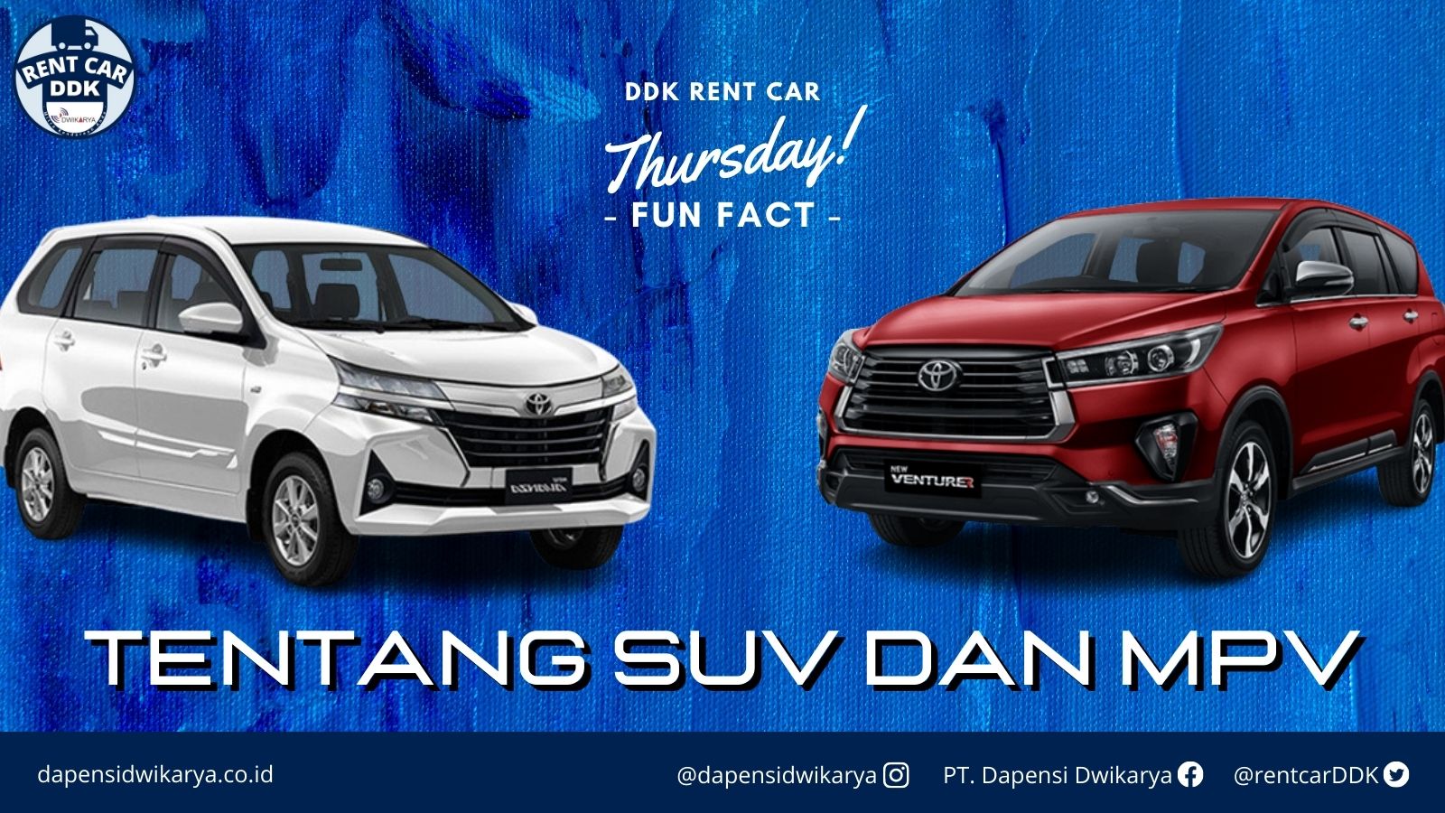 DDK Rent Car (PT. Dapensi Dwikarya) (@rentcarDDK) / Twitter