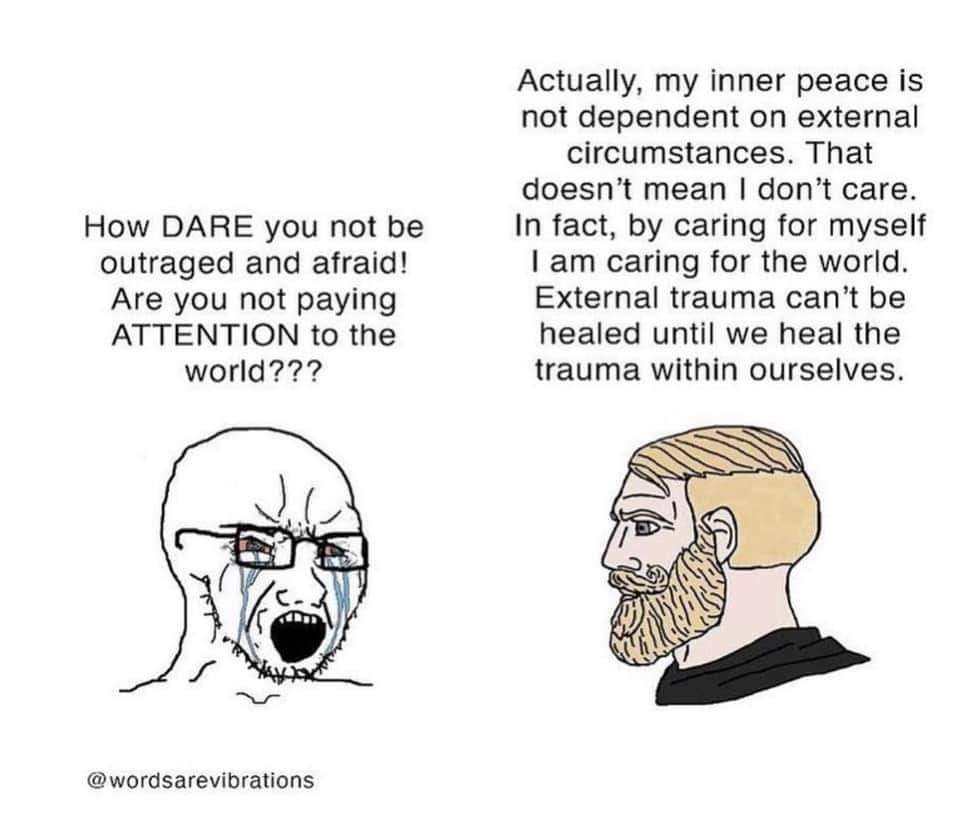 「kind of a normie meme but honestly i nee」| CHELLE D☯GGO の漫画