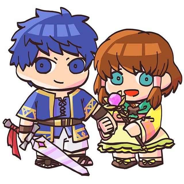 「Chibi Ike and Mist! #feh #feheroes #Fire」|💭 Oberon Apologist 🇲🇽のイラスト