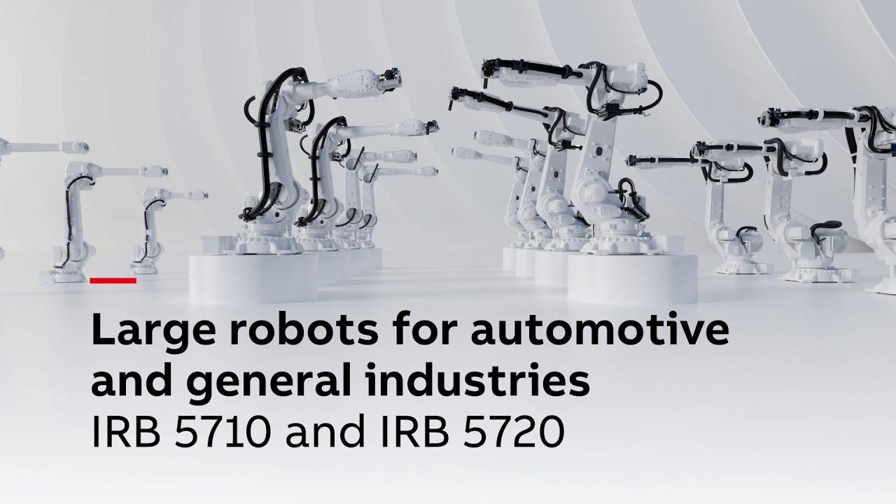ABB Robotics UK on Twitter: "IRB 5710 and IRB 5720 powered by ABB’s new OmniCoreTM controller ...
