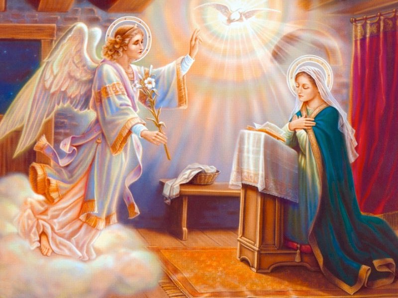 Angel Appears To Mary