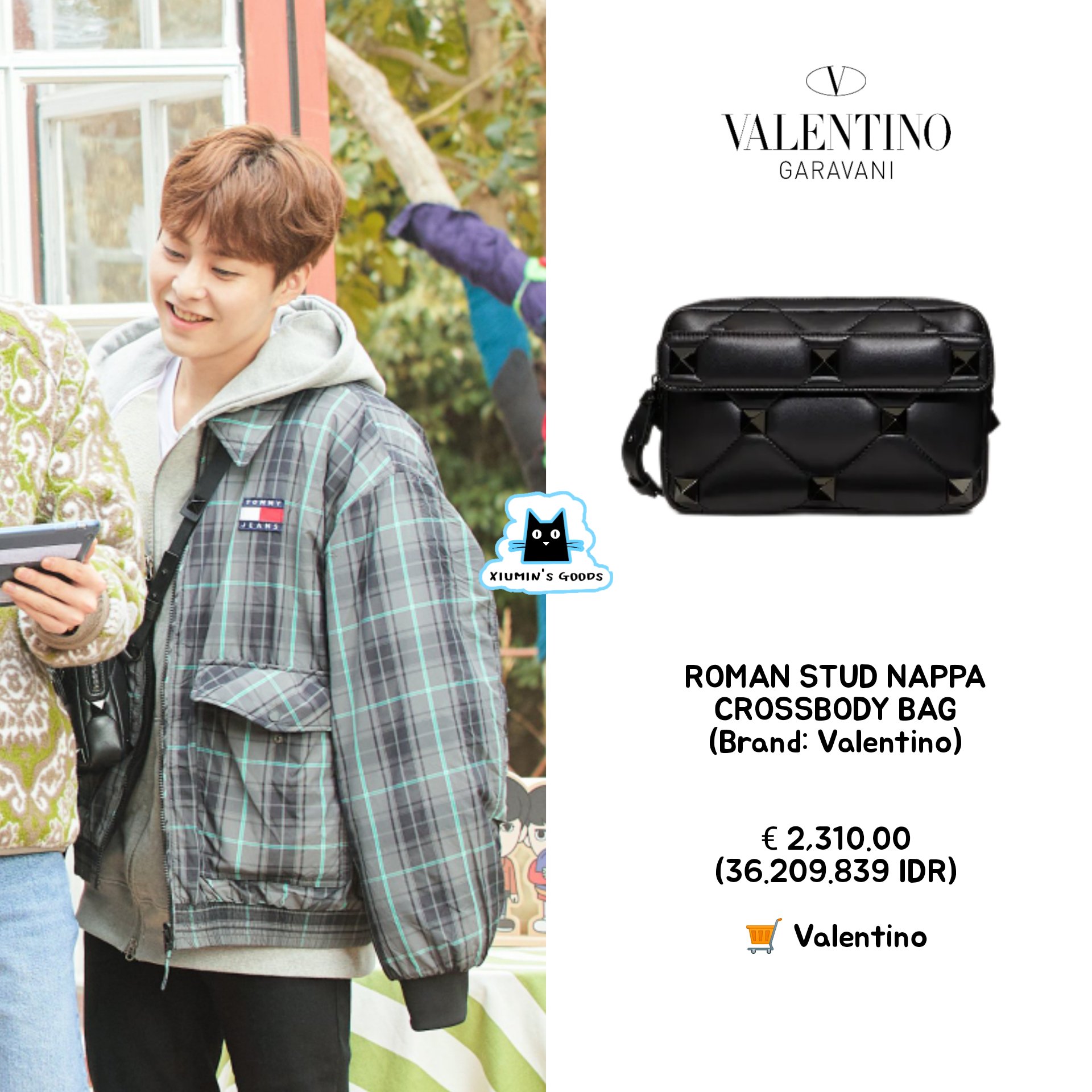 Xiumin's Goods on Twitter: "Xiumin's bag (I re-uploaded, because I confirmed the model because ...