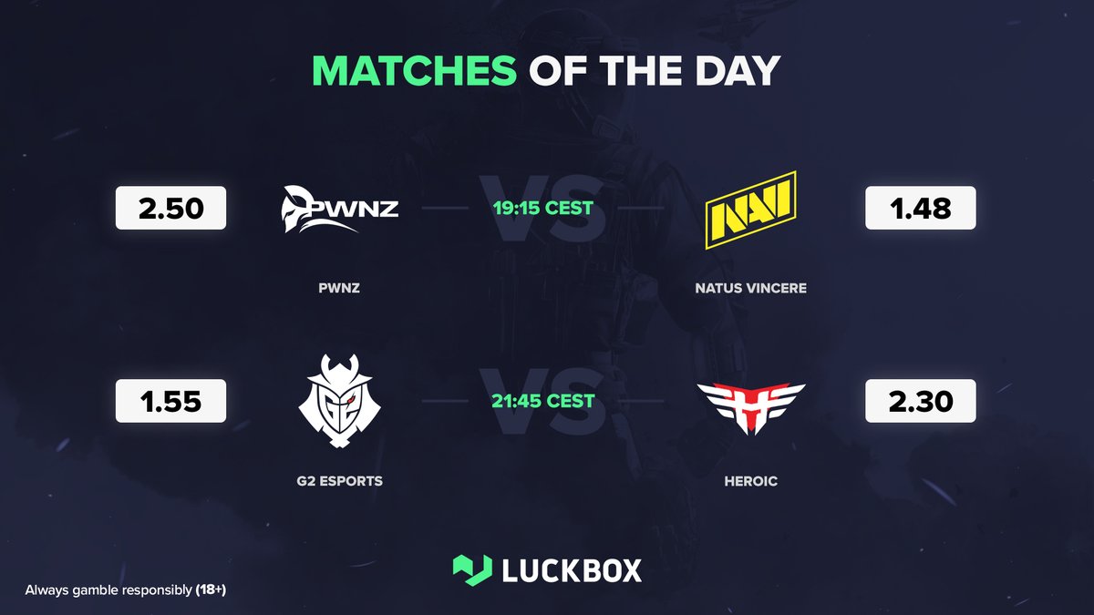Luckbox on Twitter: "It's Playday 4 in the #EuropeanLeague2022 Stage 1: PWNZ faces off againts ...