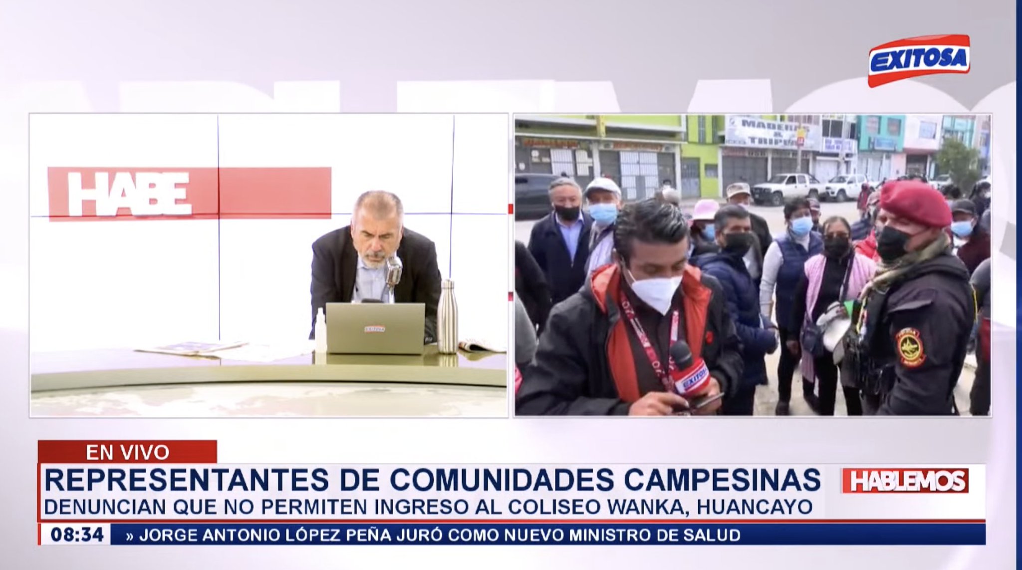 Exitosa Noticias On Twitter 🔵🔴 Ahora Huancayo Representantes De