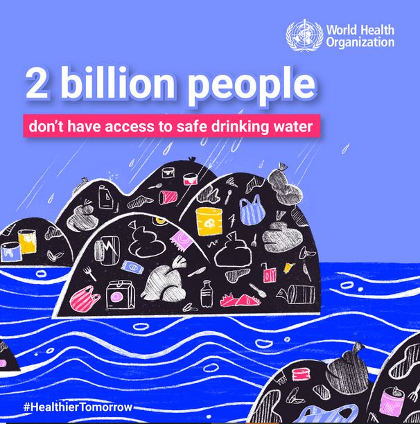 KDHE on Twitter: "Did you know 2 billion people lack safe drinking ...