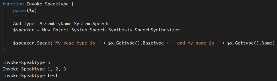 Doug Finke On Twitter Powershell Is Amazing Did You Know You Can Implement A Sound Type 
