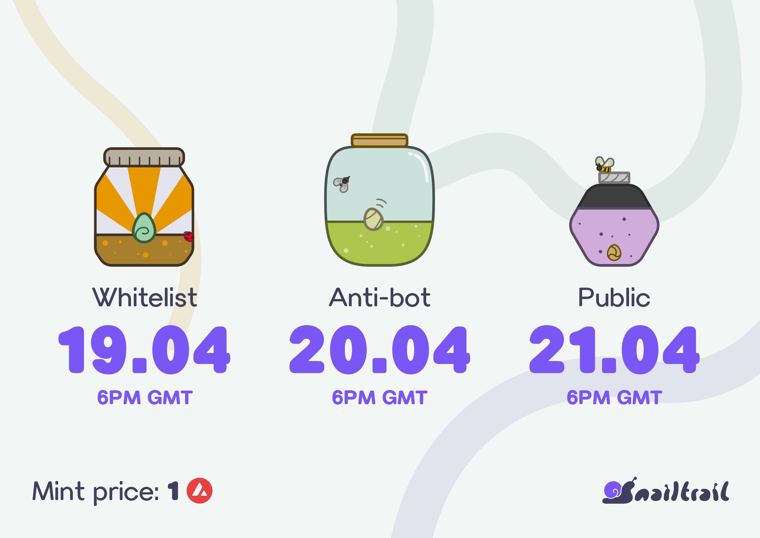 Snail Trail 🔺🐌 On Twitter Game Launch The Game Is Set To Be Live May 2nd A Few Days