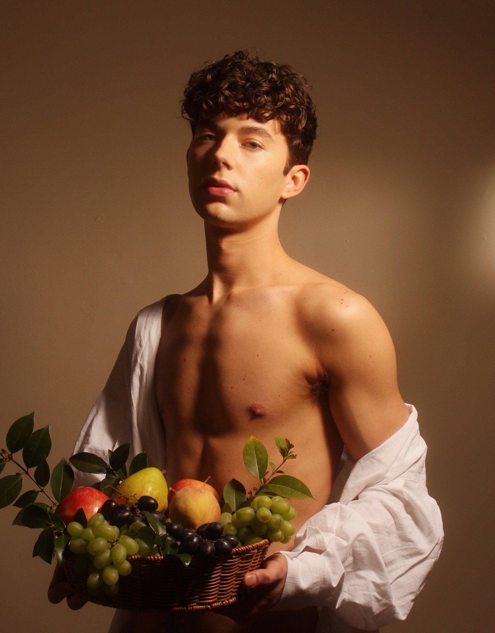 Caravaggio Boy With A Basket Of Fruit